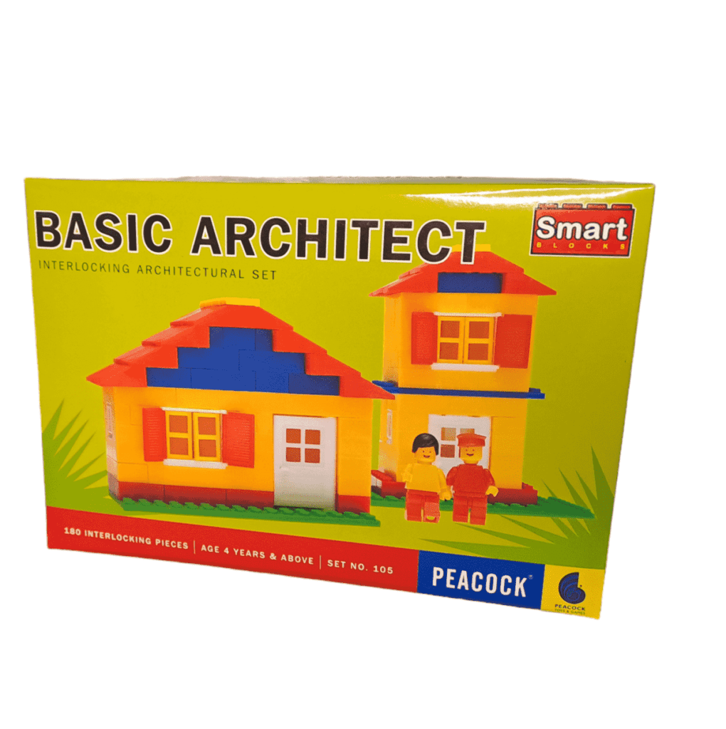 Peacock Basic Architect Smart Building Blocks | Anspan E-Store